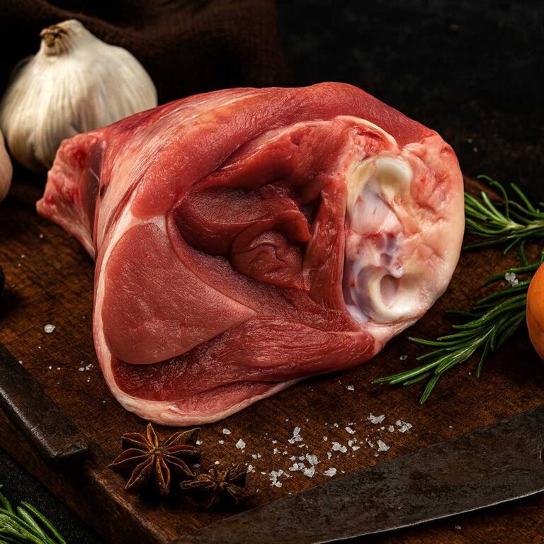 Braised Mutton Shank with Root Vegetables – Grid Iron Meat