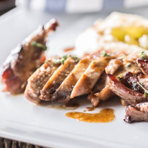 Roasted Pheasant with Bacon and Herbs - Grid Iron Meat